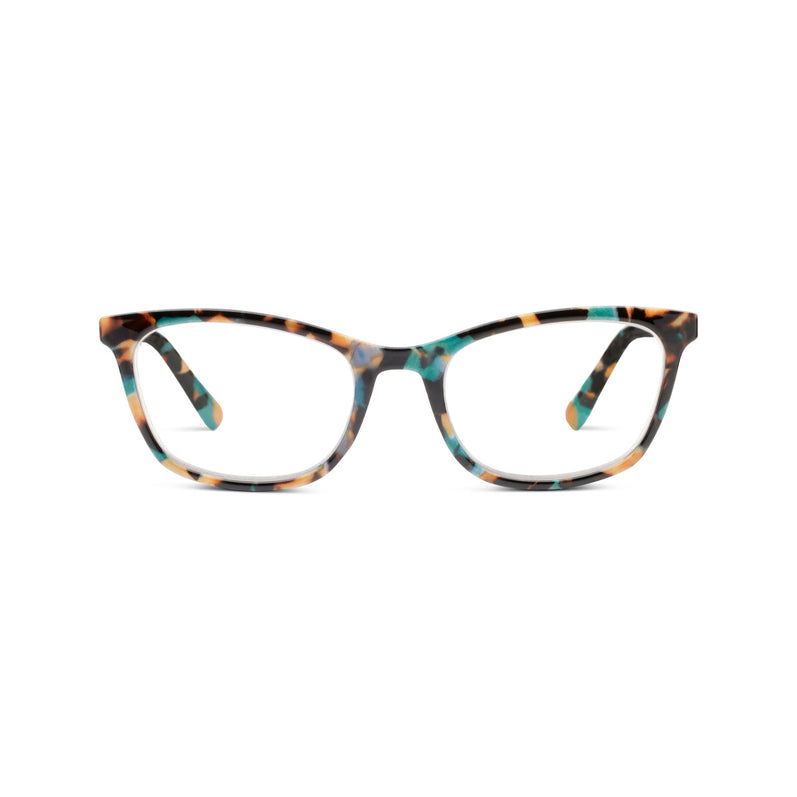 Gloria Blue Light Teal Botanico Reading 150 Peepers By Peeperspecs